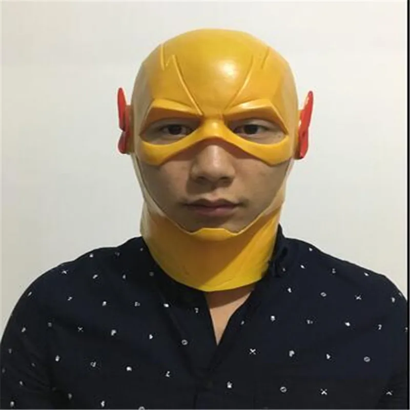 Famous Movie The Flash Mask DC Movie Cosplay Costume Prop Halloween ...
