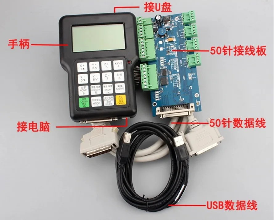 DSP 0501 Controller, DSP control system for CNC router/ cnc engraver, DSP handle in English ...