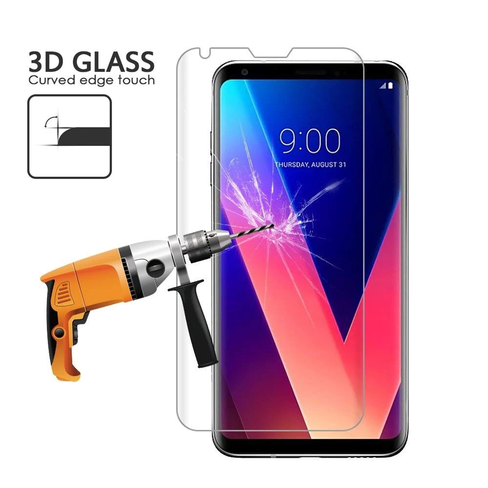 3d Curved Tempered Glass For Lg V30 Screen Protector Premium Quality