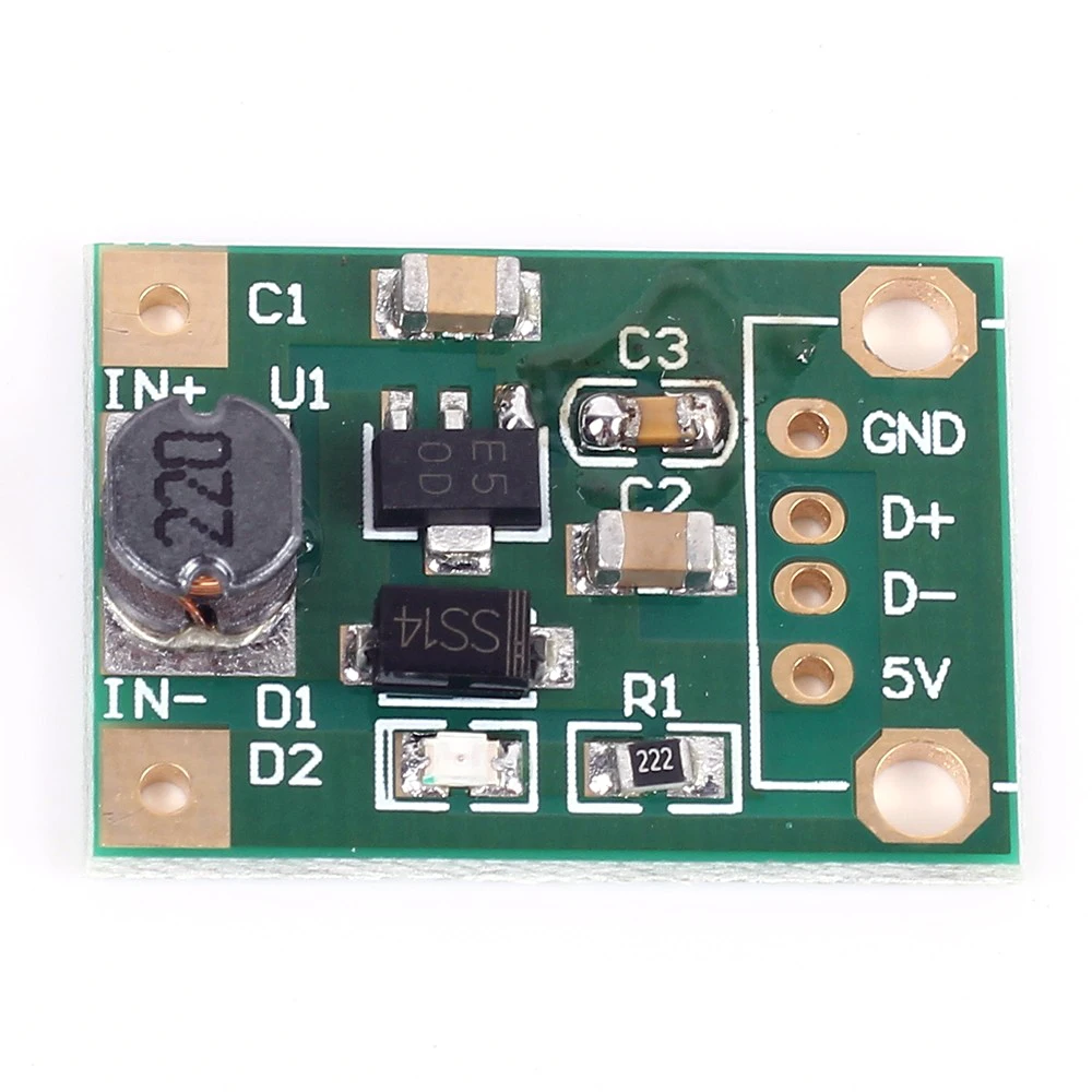 Monday Kids DC-DC Boost Converter Step Up Module 1-5V to 5V 500mA Power ...