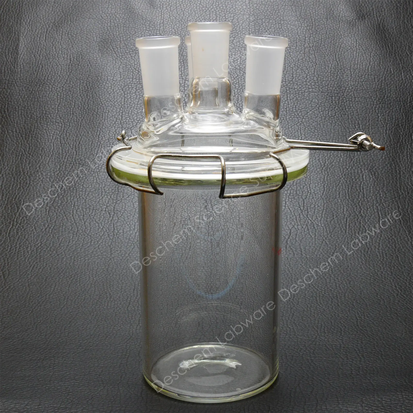 Deschem 3000ml,24/40,3-Neck,Round Bottom Glass Flask,Three Necks,3L Lab ...