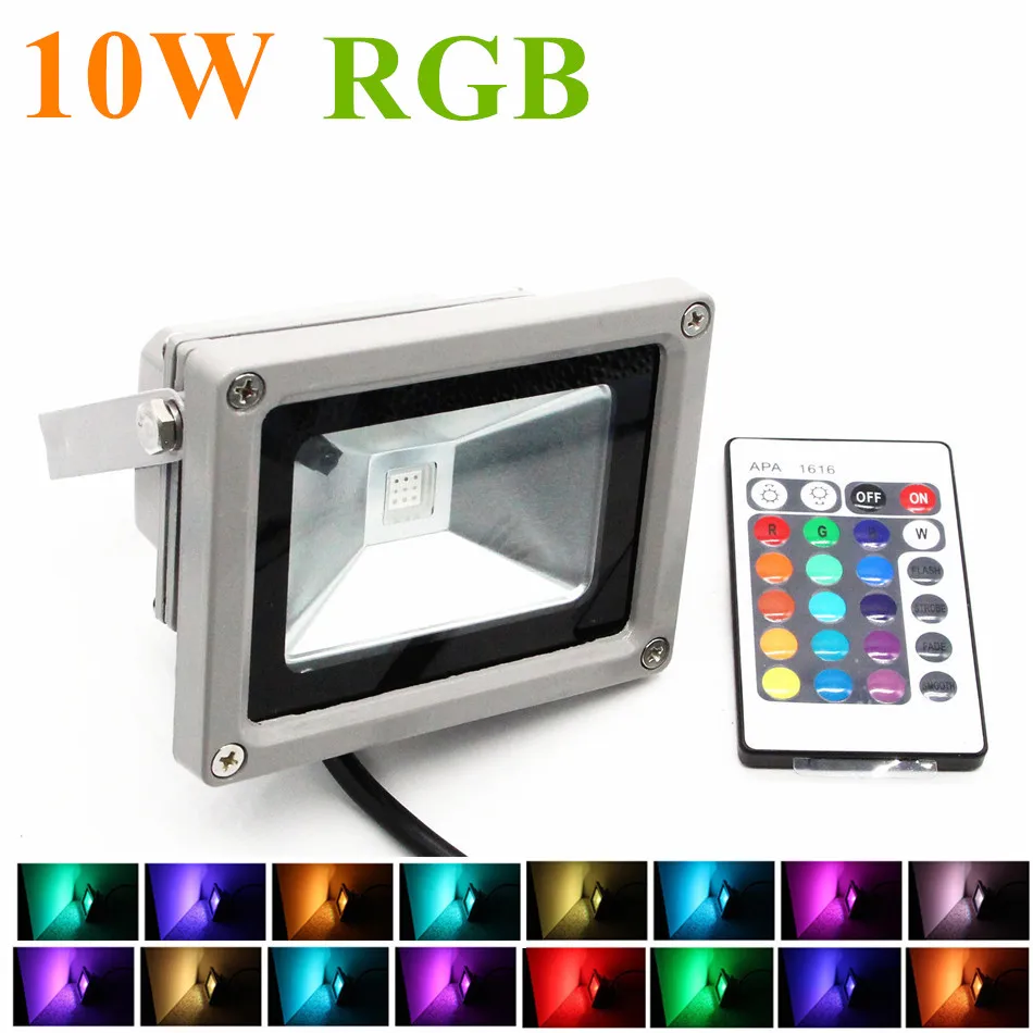 Spotlight RGB LED Flood Light 10W RGB Foco LED Exterior Ip65 Spot ...