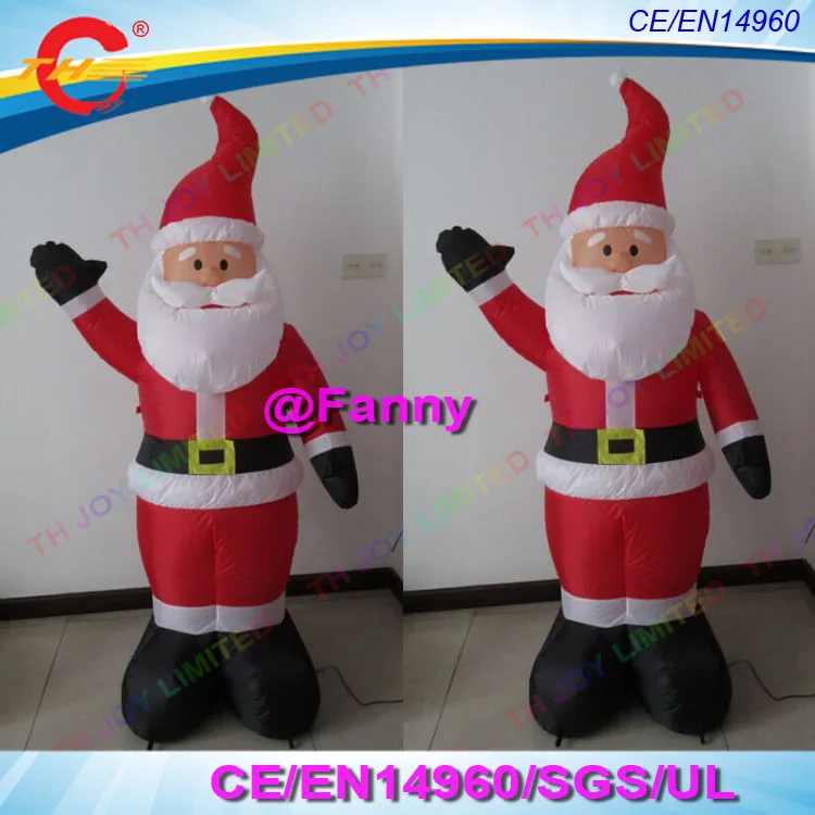 6-6ft-high-Indoor-mini-Inflatable-Christmas-Santa-Claus-for-sale ...