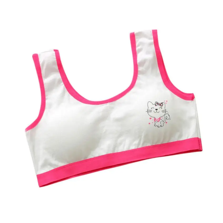 TELOTUNY Puberty Kids Girls Bras Wofee Girls Sexy Lace Bra Floral Wire ...