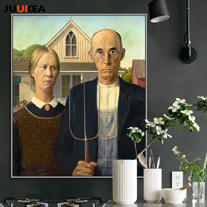 American Gothic High Resolution