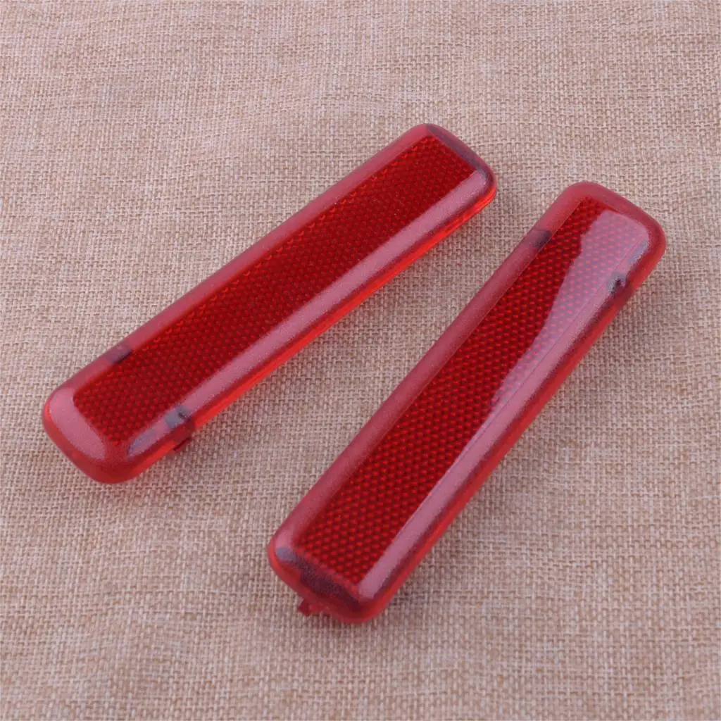 DWCX 2 шт. красный интерьер автомобиля задняя дверь отделка панель ...