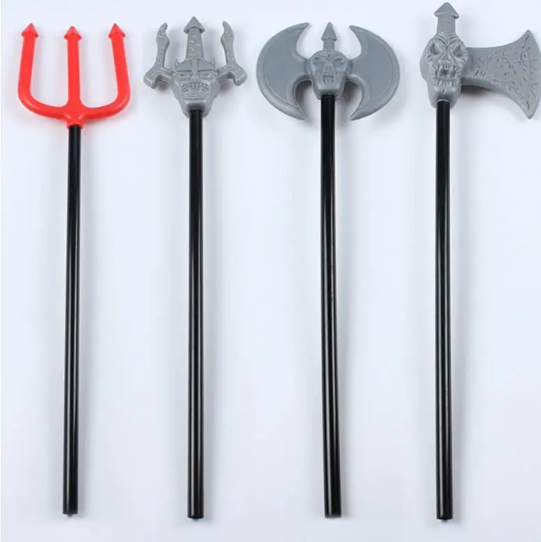 Plastic-Fake-Sickle-Ax-Cattle-Fork-Halloween-Fancy-Dress-Prop ...