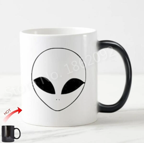 Novelty-Alien-Logo-Magic-Mug-Creative-Alien-Head-Coffee-Mugs-Tea-Cups ...