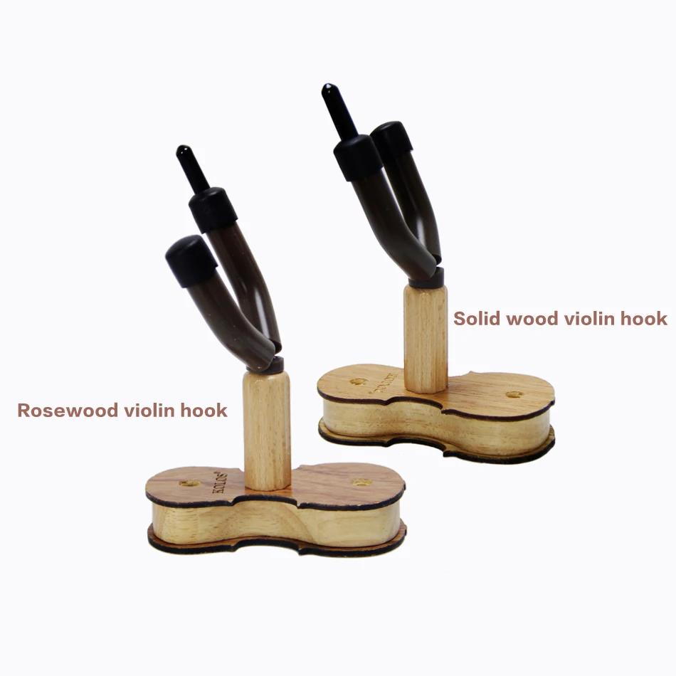 Violin Stand Solid Wood Violin Wall Hanger Hook Violin Accessories ...