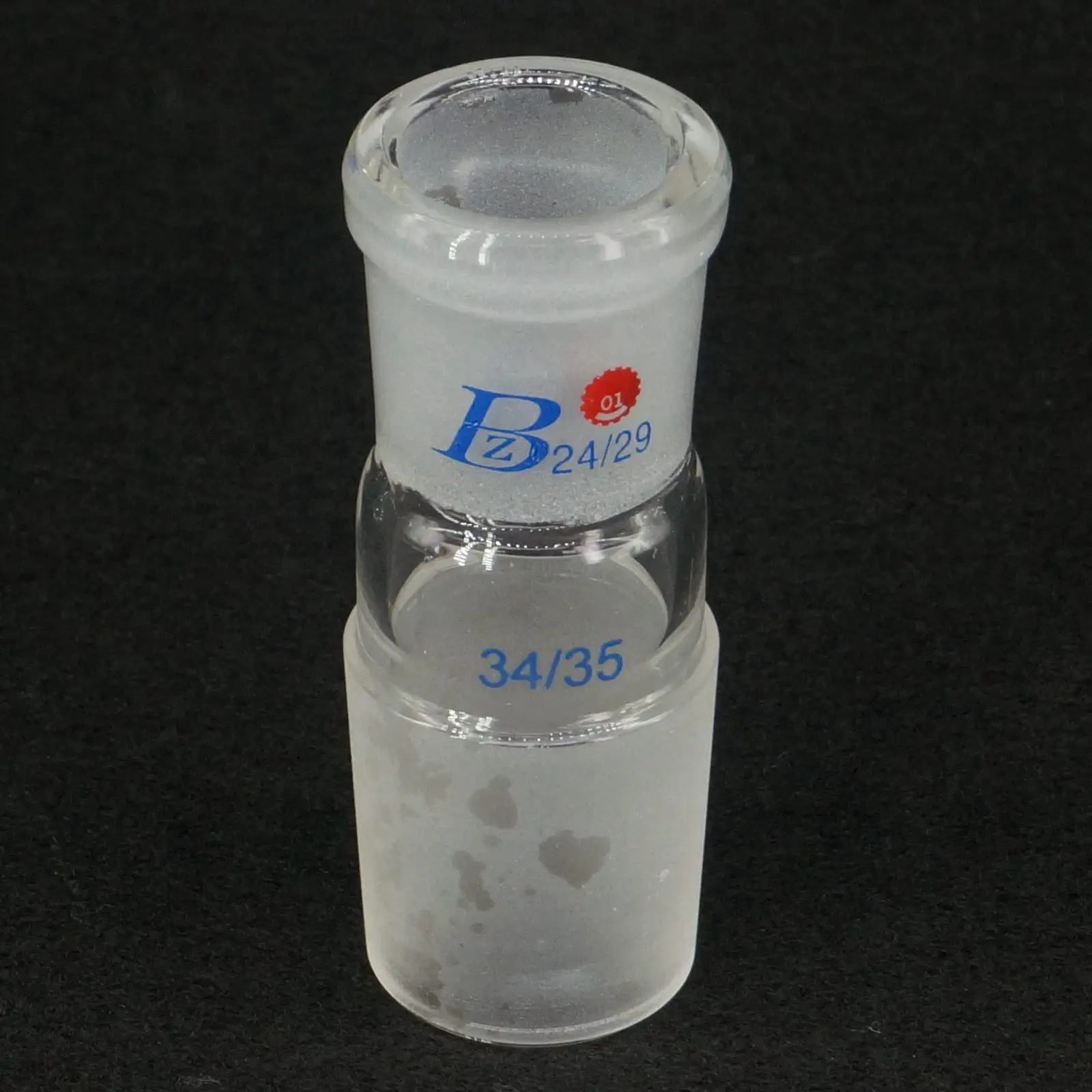 2429 Female To 3435 Male Joint Lab Glass Enlarging Transfer Adapter Glassware In Flask From