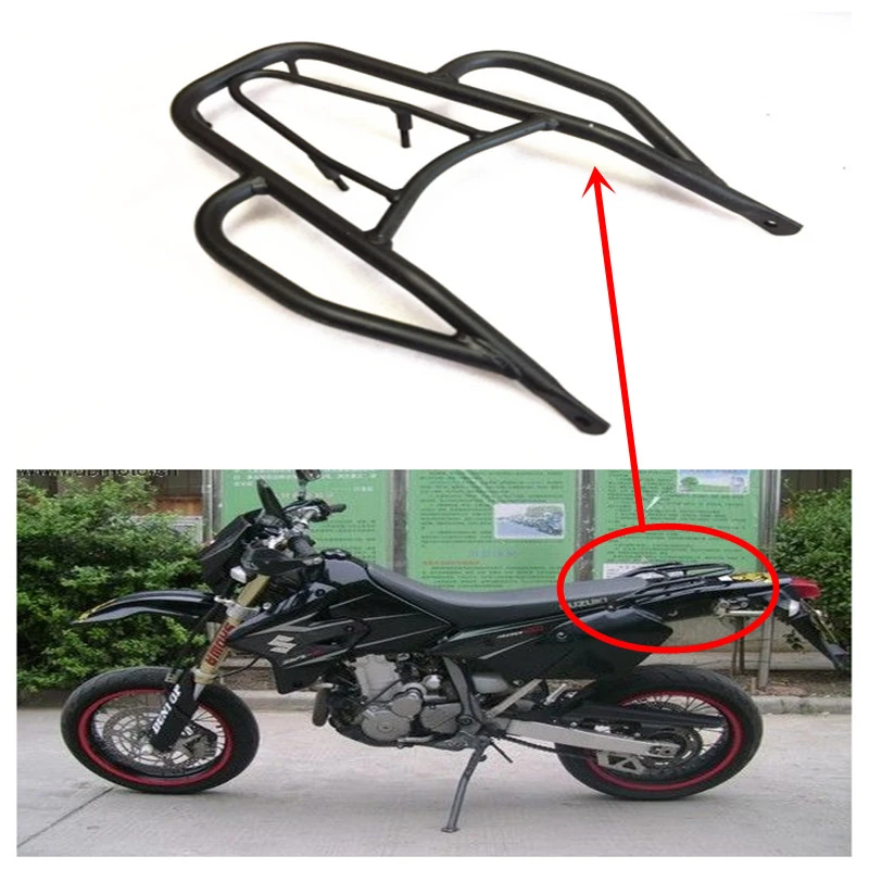 Drz 400 Rear Detachable Luggage Carrier Rack Support Holder Saddlebag ...