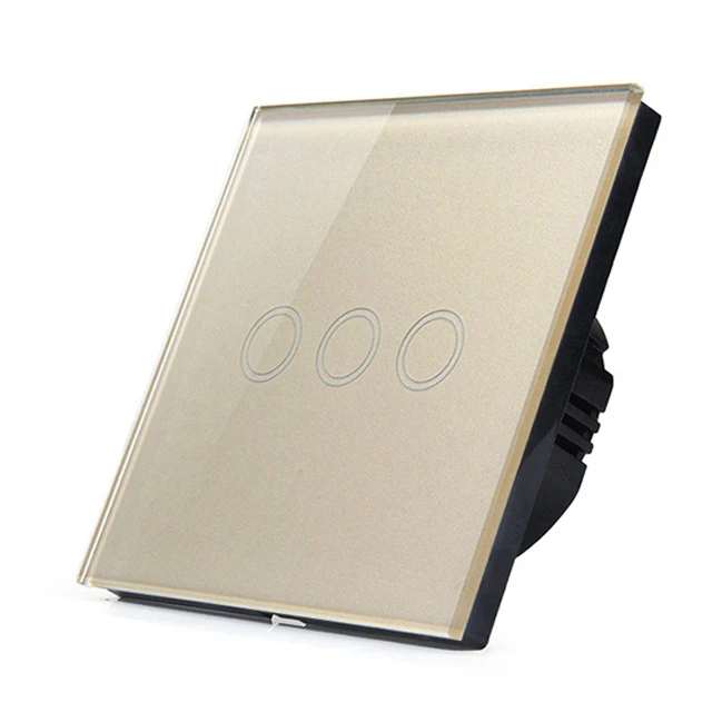 Aliexpress.com : Buy Manufacturers EU Gold Luxury Touch Switch LED Wall ...