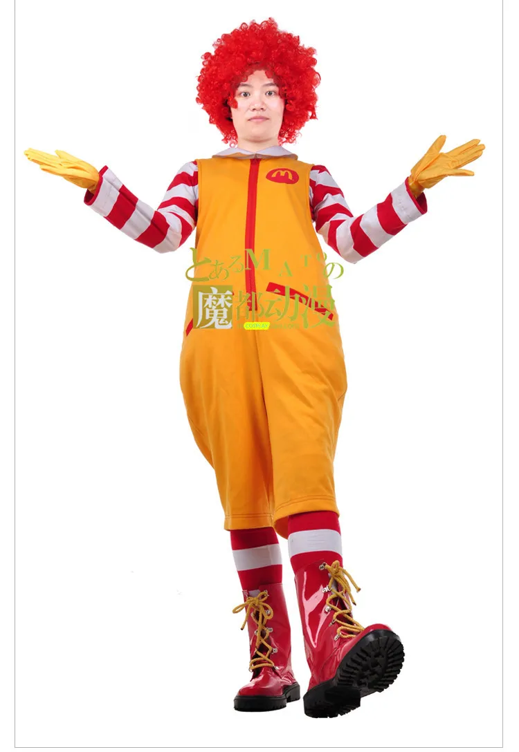 Ronald McDonald Cosplay Costume|costume mascot|cosplaycostume bat ...
