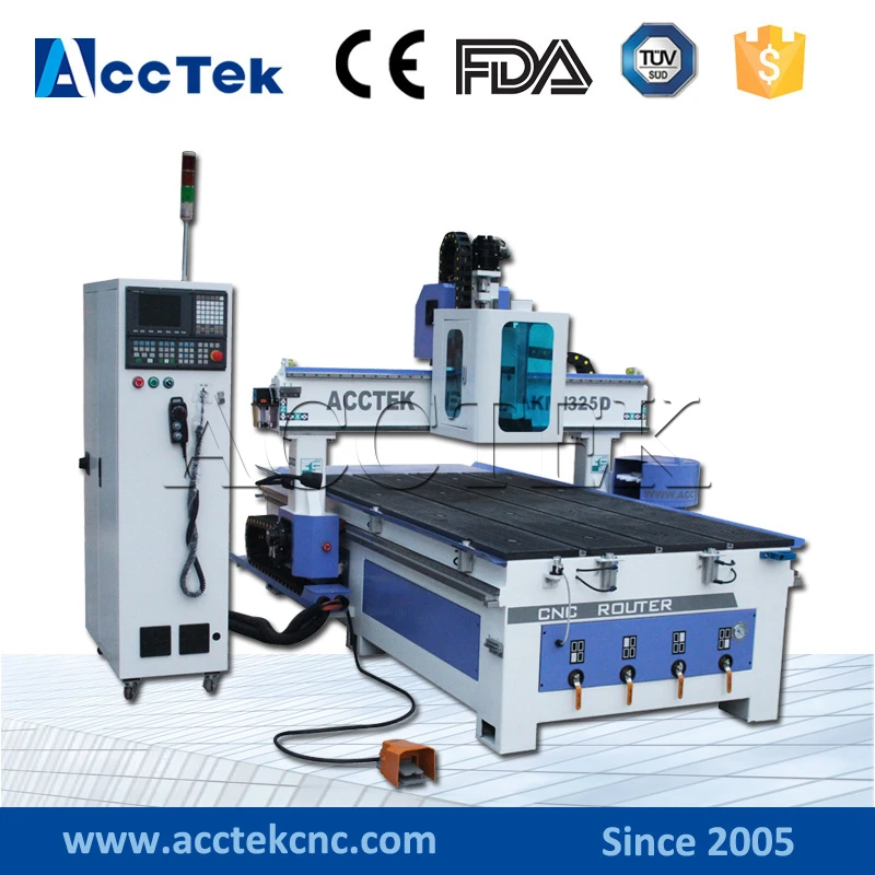 Mais recente roteador cnc resistente 1325, máquina de gravação cnc de 4 ...