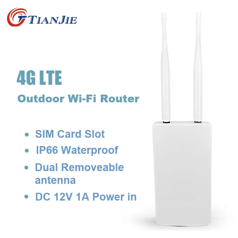 Tianjie Cpe905 High Speed 4g Lte Wifi Router Ip66 Waterproof Outdoor ...