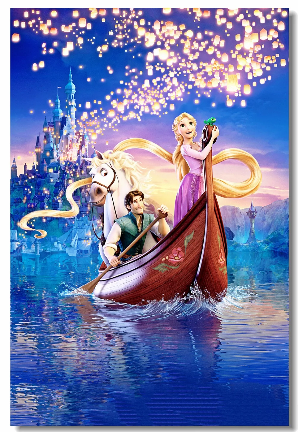 Tangled Wallpapers Boat Scene