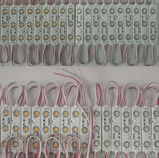 Waterproof 12V 3LEDs 5730 Injection molding LED Module high lumen super ...