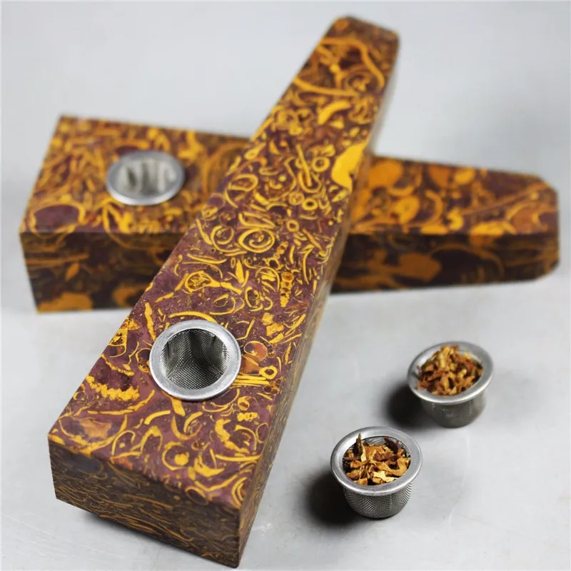 Natural Lighter Imperial Jade Smoking Pipe Reiki Healing Crystal Pipes ...