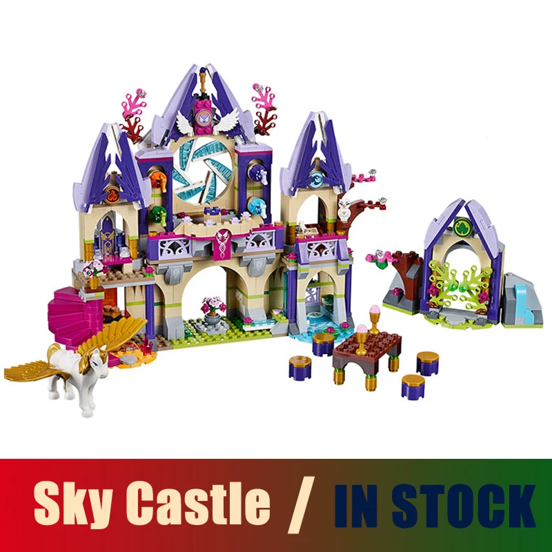 Compatível Elfos 41078 Modelos de Brinquedos Do Edifício do Skyra Céu ...
