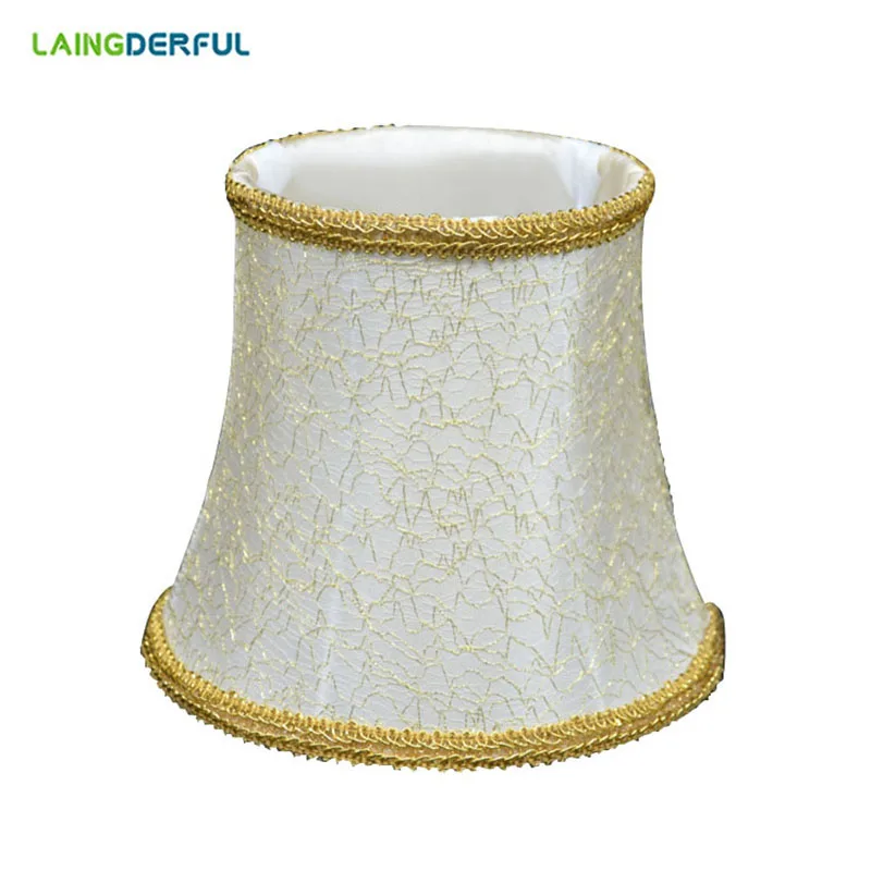 LAINGDERFUL Gauze lampshade High Quality Lamp Shade European Crystal ...