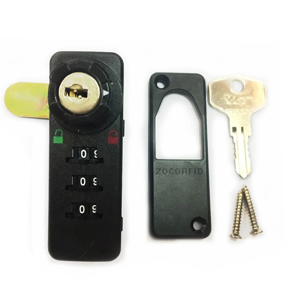3 Number Mechanical Password Cabinet Lock Combination Door - AliExpress