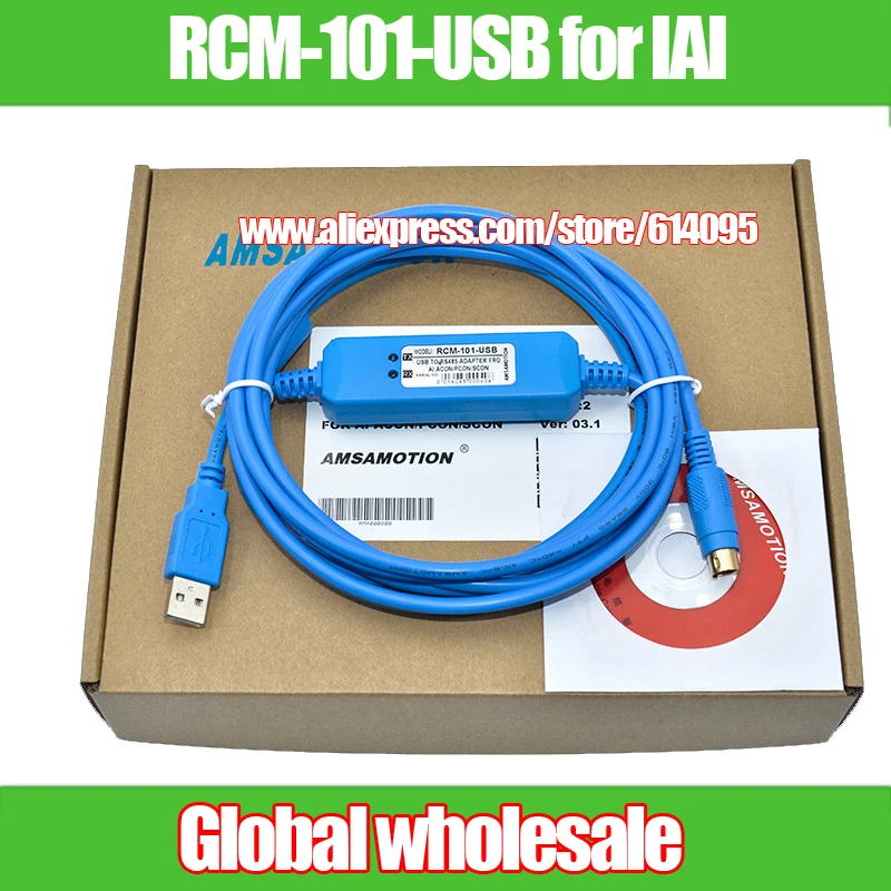 1pcs Electric Cylinder Drive Pcon / Pcon / Scon Debug Cable Rcm-101-usb ...