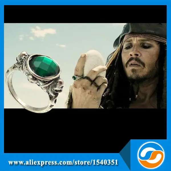 Wholesale lots Pirates of the Caribbean Captain Jack Sparrow's Emerald ...