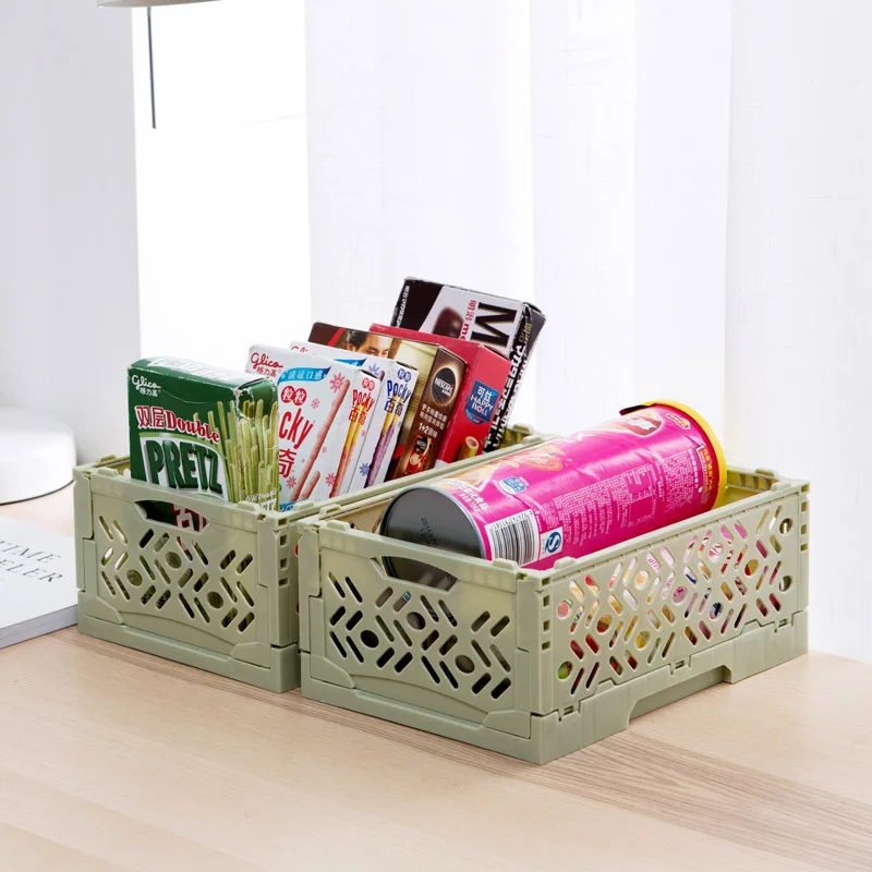 Can be stacked desktop storage basket debris storage box kitchen ...