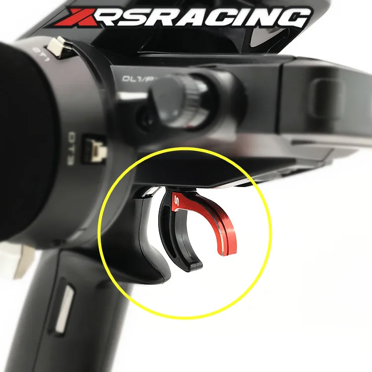 Xrsracing Blue Red Futaba 4px 4pxr 7px Gun Remote Control Upgraded Aluminum Throttle Trigger