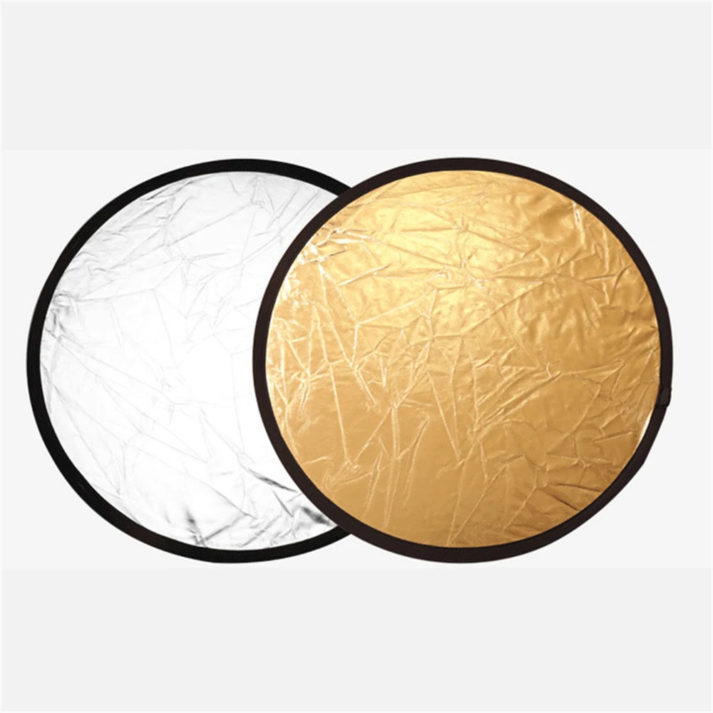 80cm 2 In 1 Studio Light Photo Collapsible Disc Reflect Photography ...