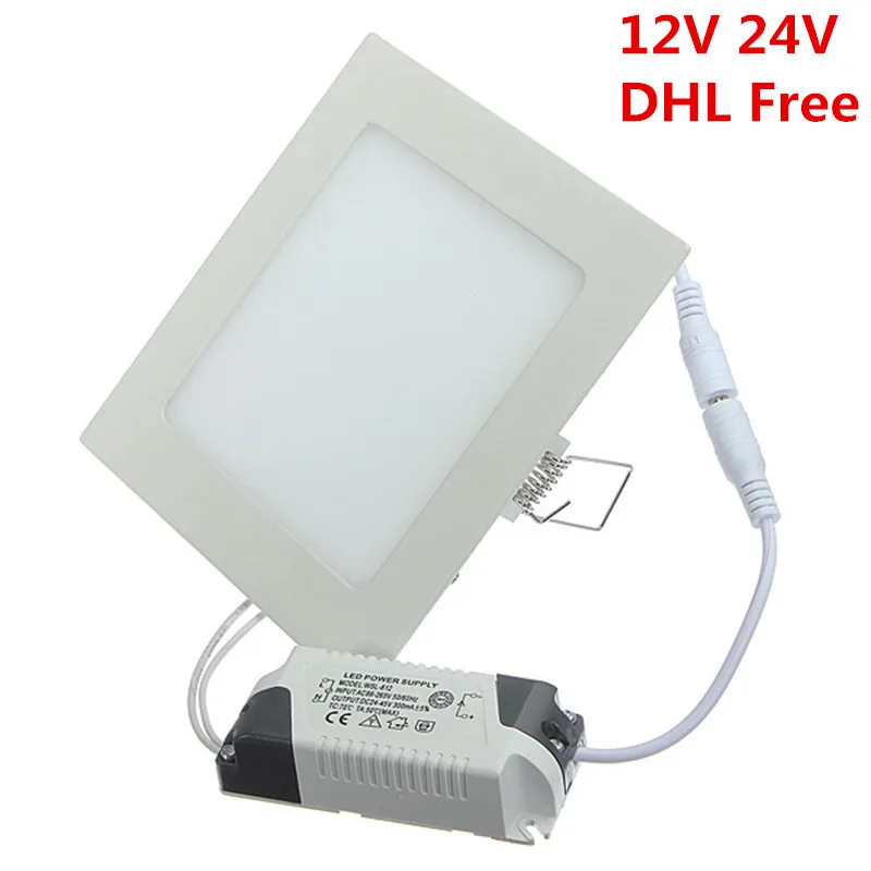 Aliexpress.com : Buy 12V 24V LED Down Light with adapter 3W 6W 9W 12W ...