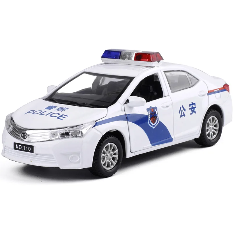Neue polizei 110 auto modell 1/32 Legierung diecast auto modell mit ...