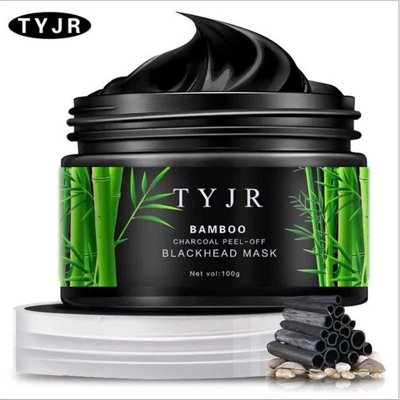 Tyjr Activated Carbon Pore Strip Black Mask Blackhead Peeling Acne