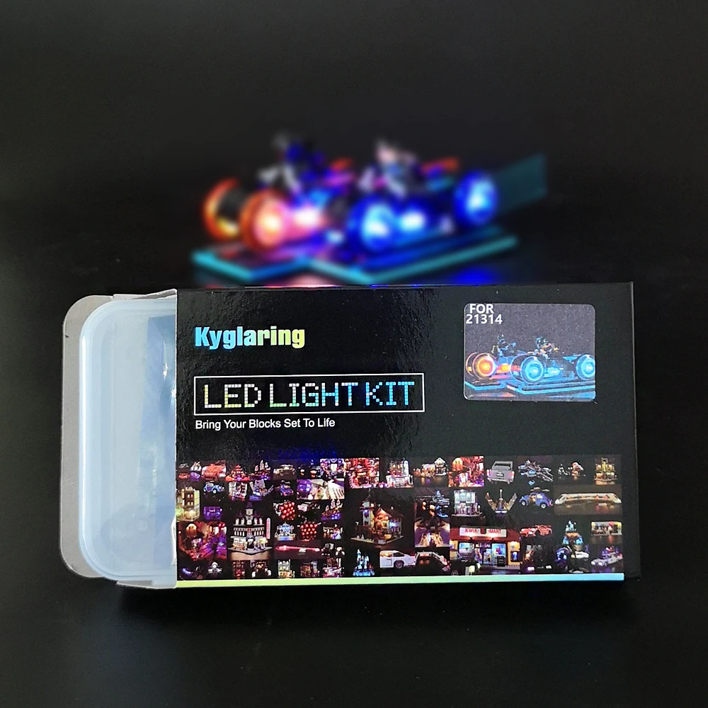 Led Light Kit For 21314 Tron Legacy Light Cycles Racing Motor Bike ...