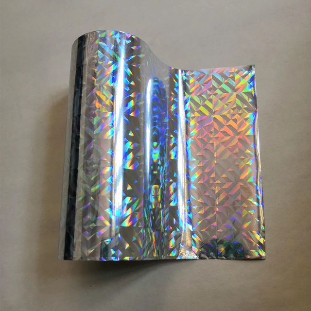 Silver Holographic Foil