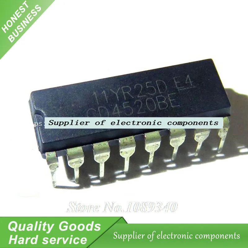 20PCS CD4052B CD4052B CD4052 DIP Multiplexer / Signal Separator New ...