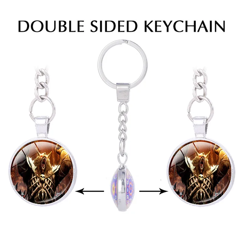 European & American style Werewolf Grinning key holder 316L Stainless ...