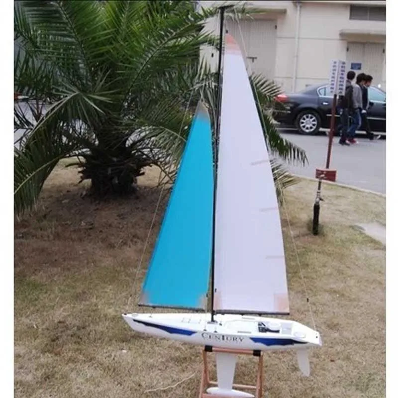 Barco a control remoto de 75cm de largo, barco a control remoto clásico ...