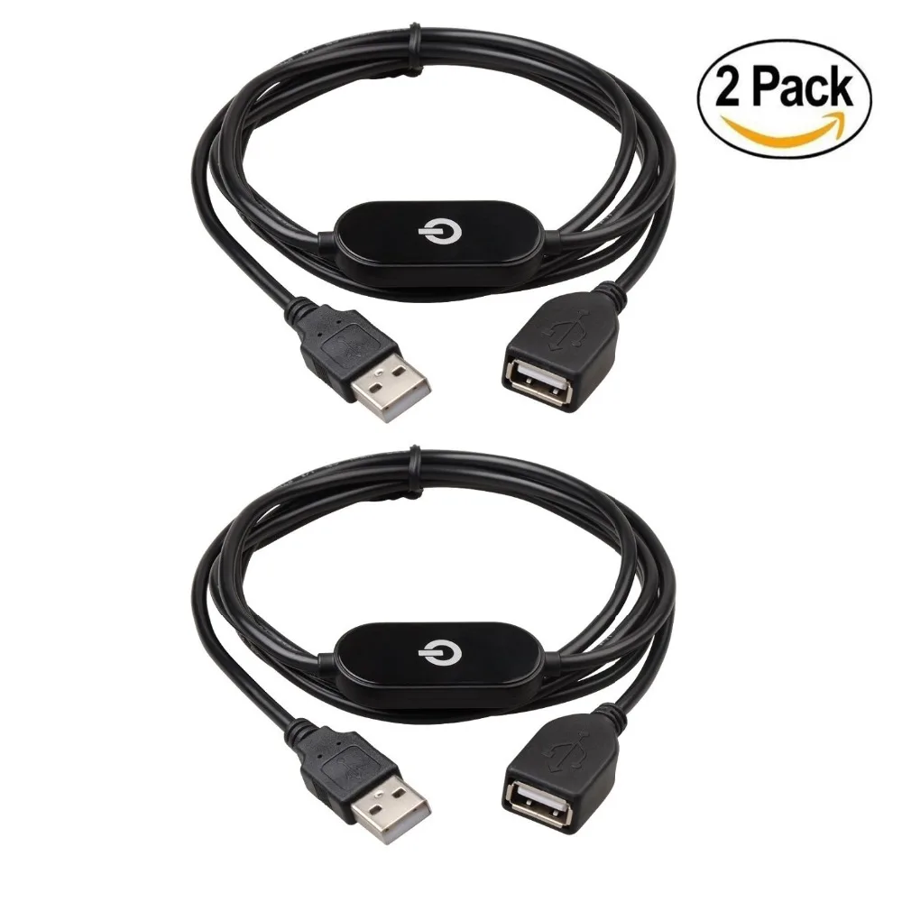 Usb Cable Led Light DKARDU 2 Pcs USB LED Dimmer LED Touch Inline Dimmer ...