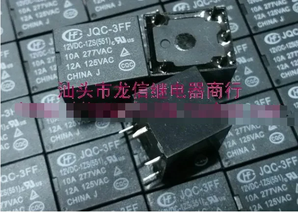 Relés JQC 3FF 12VDC 1ZS(551) T73 1C 12V|relay importer|relay kitrelay contact - AliExpress