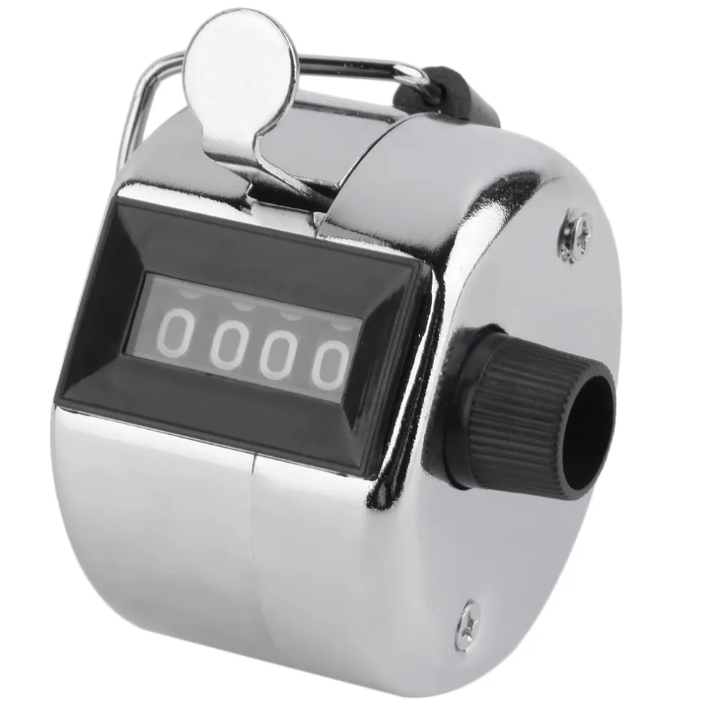 Цифровой Chrome Талли Clicker/счетчик 4 цифры номер Clicker Гольф ...