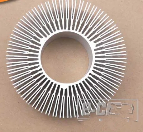 2pcs High power Circular LED aluminum heat sink sunflower radiator 115* ...