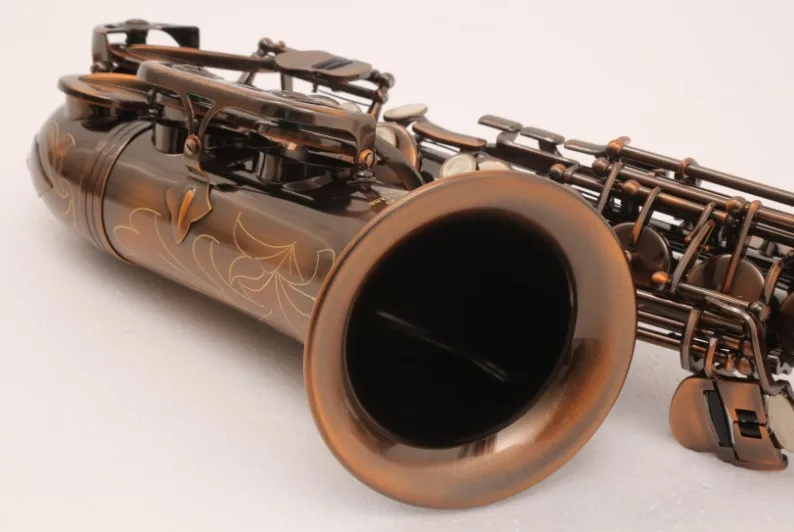 TAYAKA TAS-860 Purple Copper Professional Level Alto Saxophone Antique ...