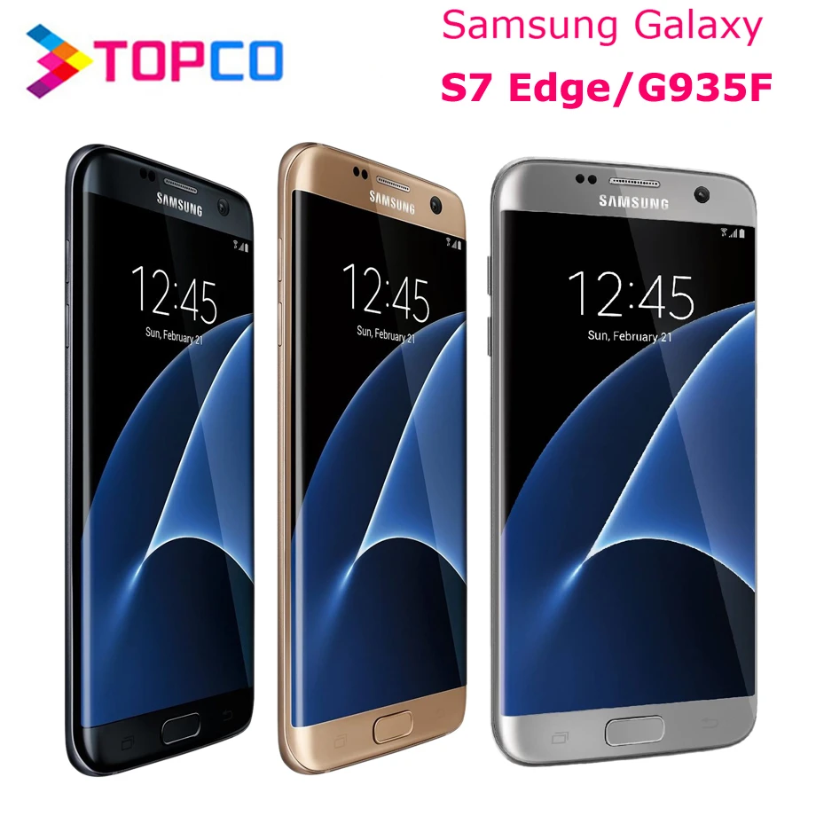 Samsung Galaxy S7 Edge G935F 【99% New】Original ปลดล็อก LTE Android ...