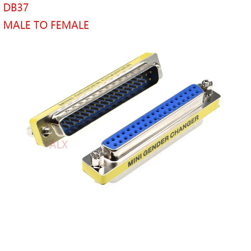 2pcs DB37 37pin MALE to FEmale serial port CONNECTOR D-Sub COM ...