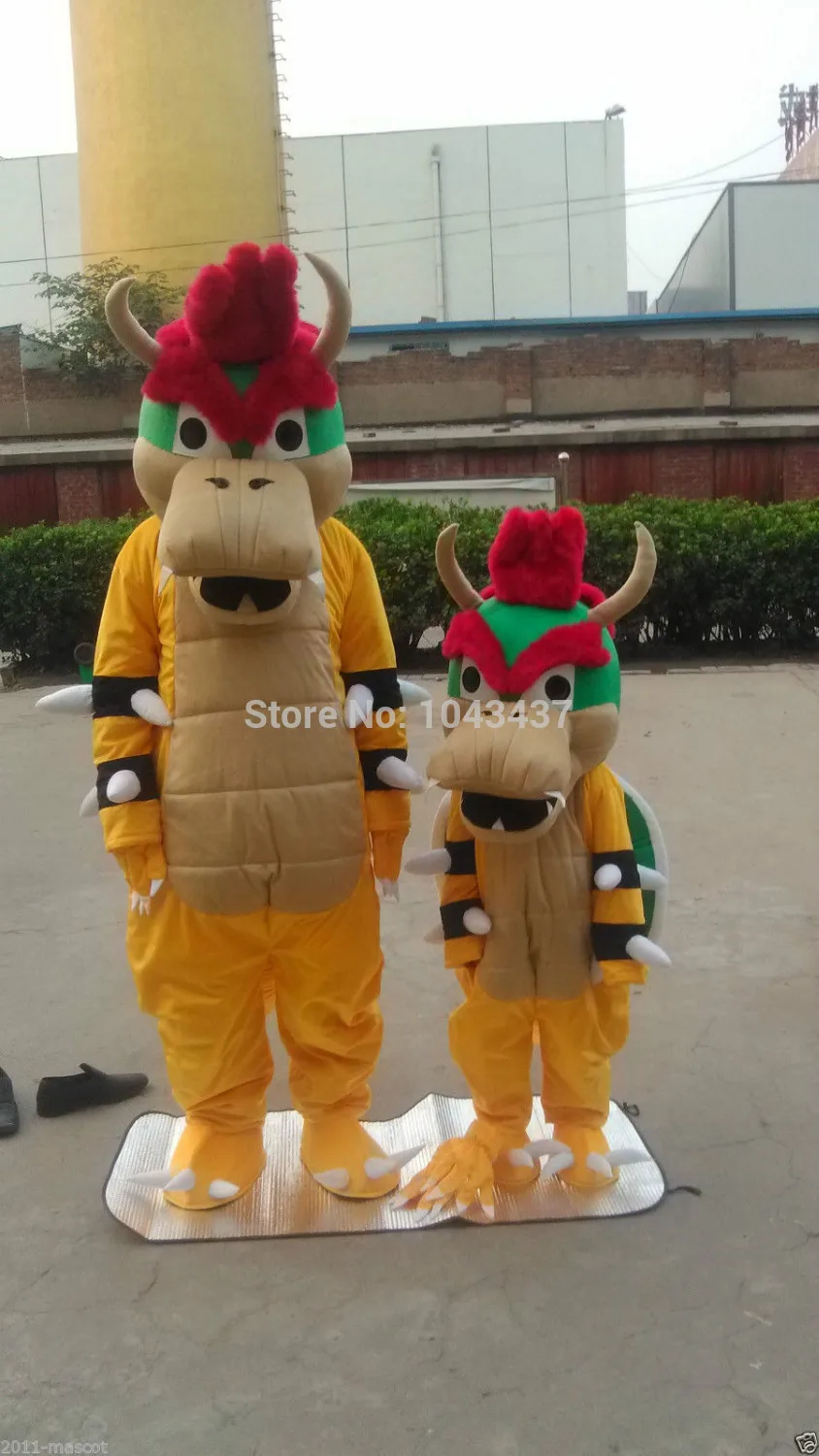 Christmas Halloween Lovely Lovely Both Koopa Mascot Costume Fancy ...