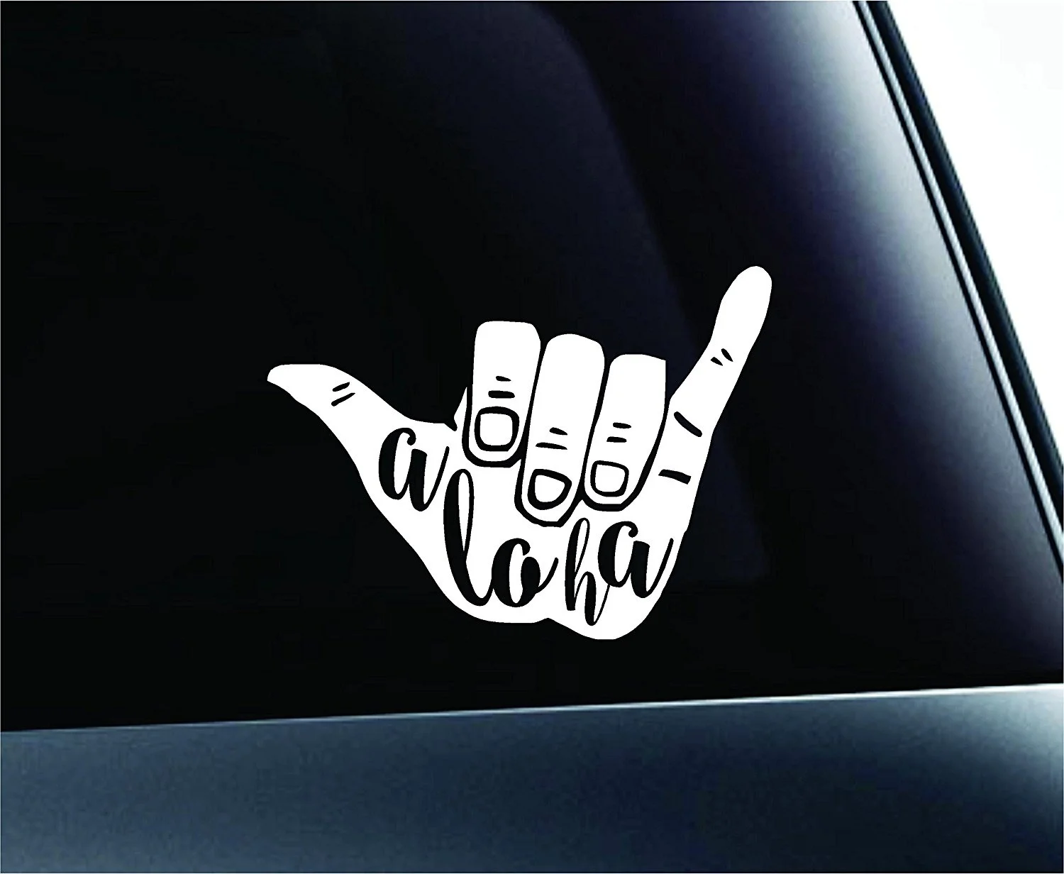 Car Styling for Shaka Aloha Hand Gesture Hawaii Hang Loose Computer ...