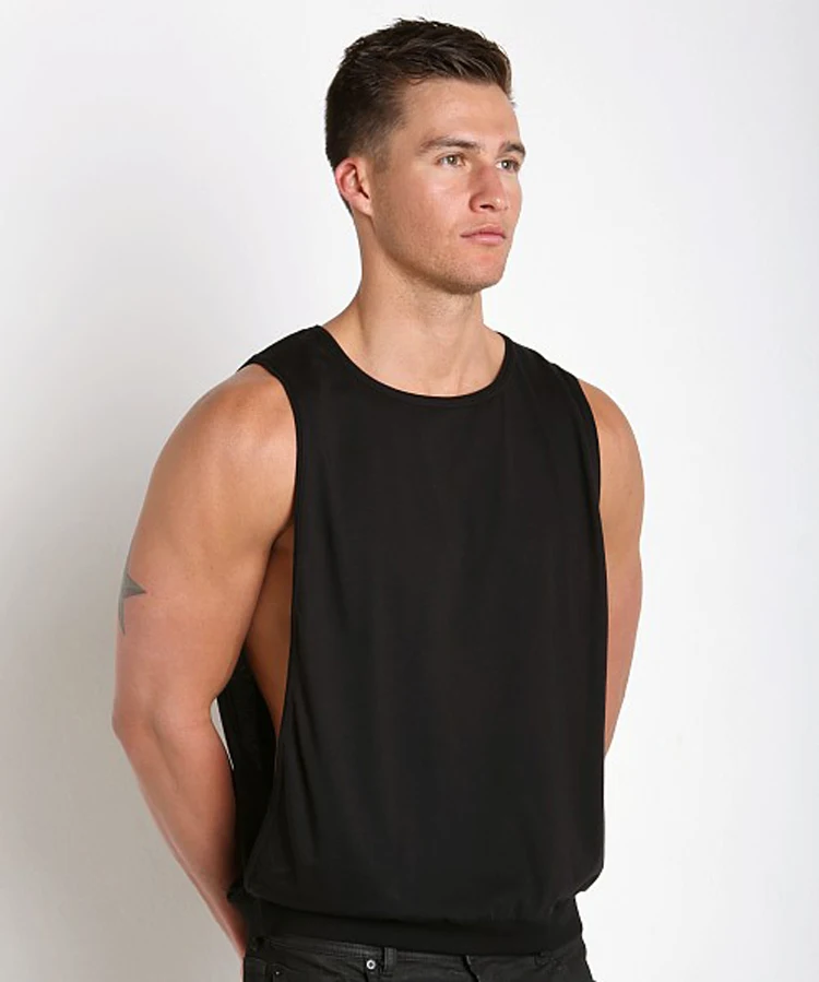 Débardeur slim en pur coton pour homme, tenue sexy pour le sport et les ...