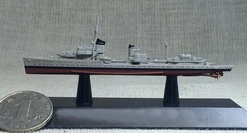 German Navy Z1 Destroyer 1:1250 Diecast Alloy Warship Model - Military ...