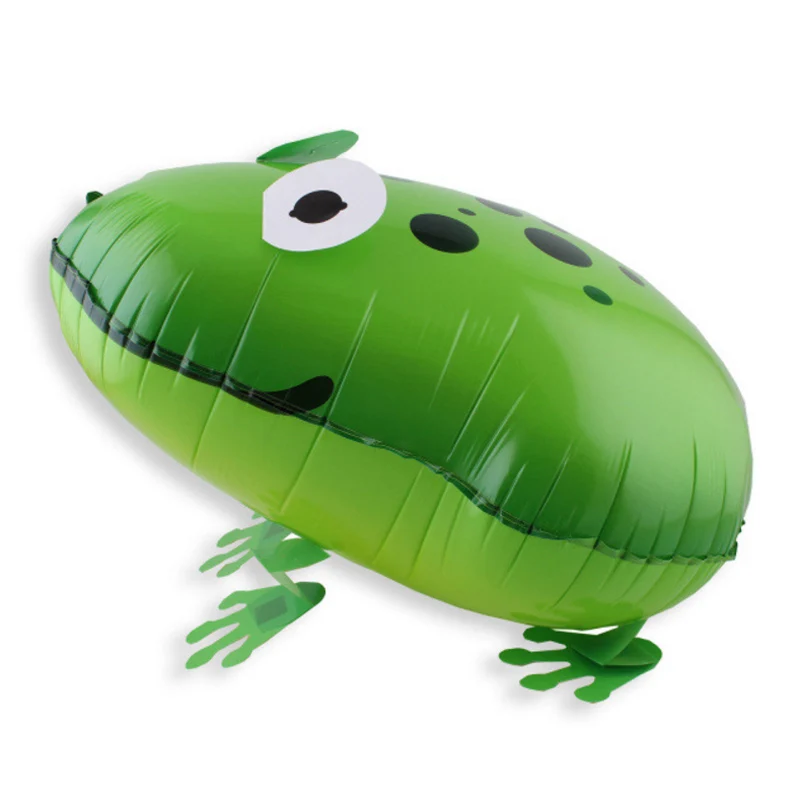 Frog balloon Walking pet animal balloons on walking style when inflated ...